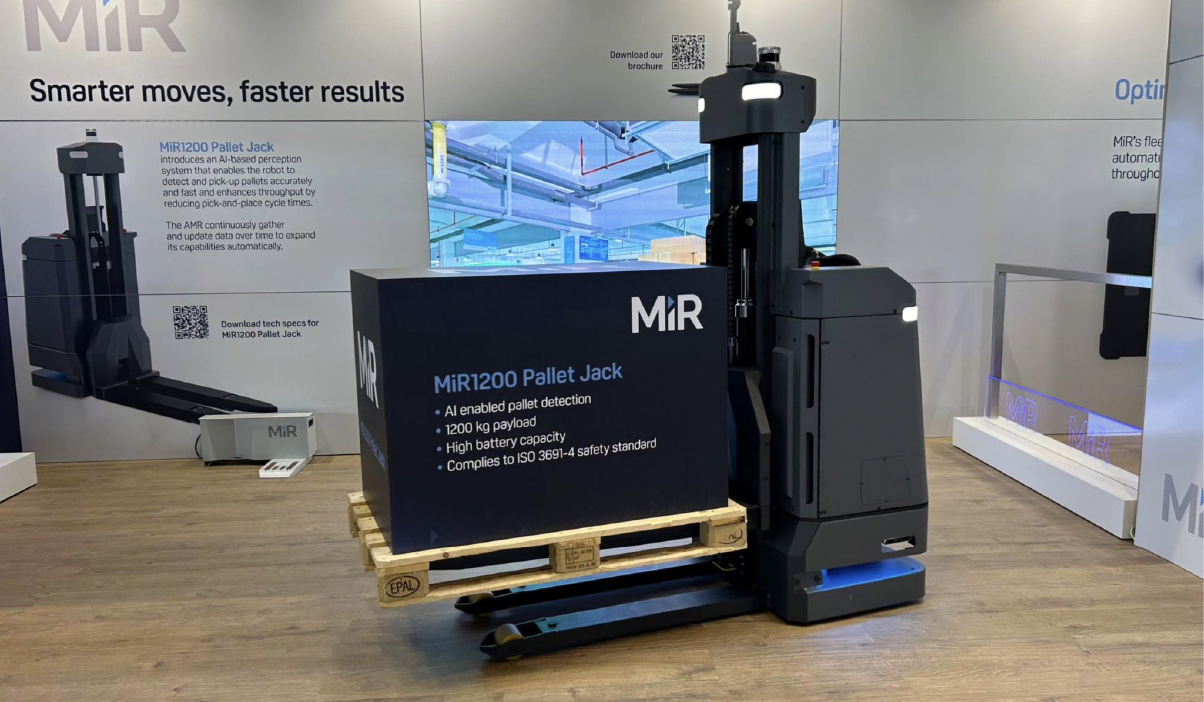 Introducing the MiR1200 Pallet Jack